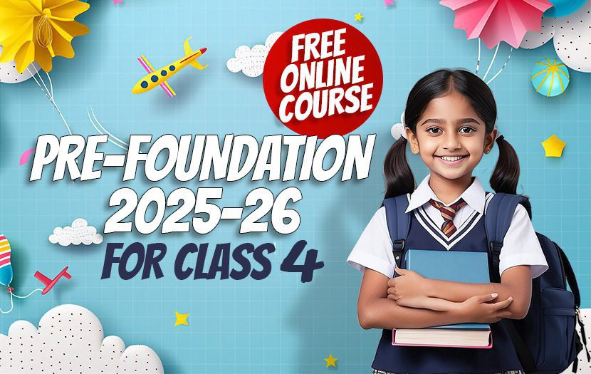 Pre-Foundation Course 2025-26 for Class IV - Brilliantpala